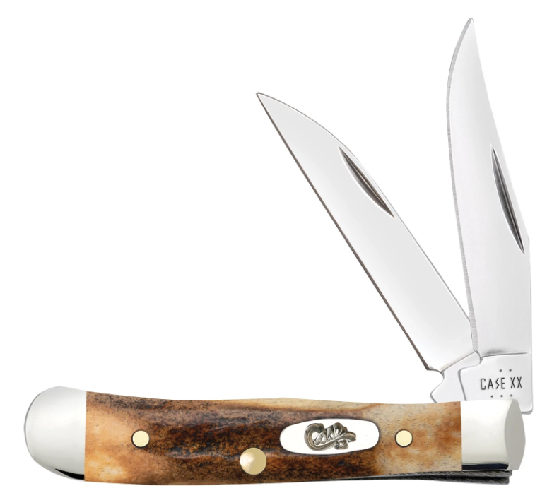 Case Knife Genuine Stag Tiny Trapper 05968 – Coldwater Seed and Supply, LLC