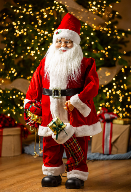 Dancing Santa Claus Light Up and Music – Coldwater Seed and Supply, LLC