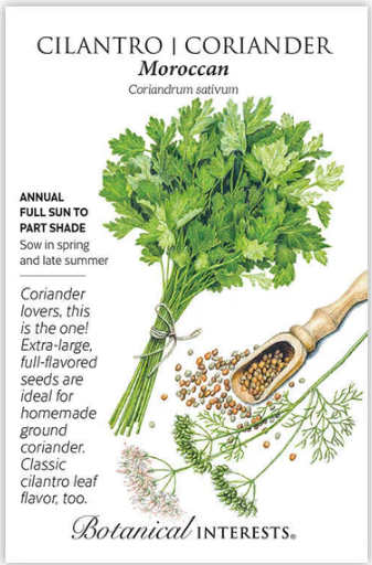 Cilantro – Coldwater Seed and Supply, LLC