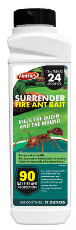 Martin's Surrender Fire Ant Bait – Coldwater Seed and Supply, LLC