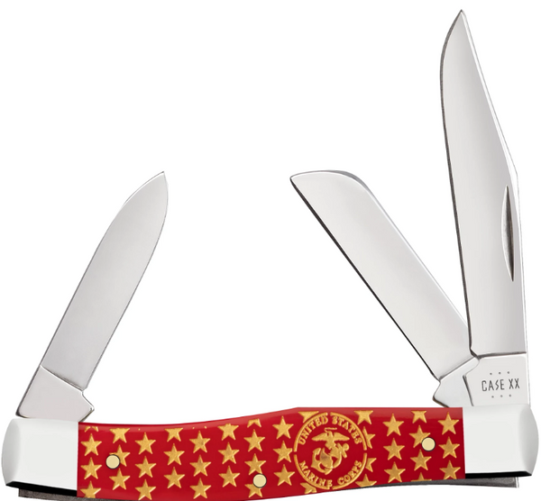 Case Knife USMC Red Synthetic Medium Stockman 13206 – Coldwater Seed ...