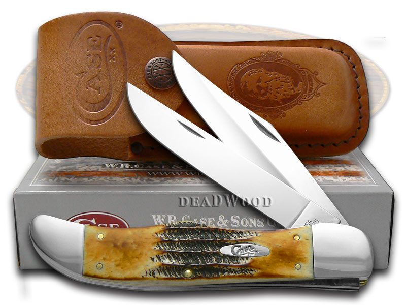 Case Knife 6.5 Bone Stag Folding Hunter 03574 – Coldwater Seed and ...